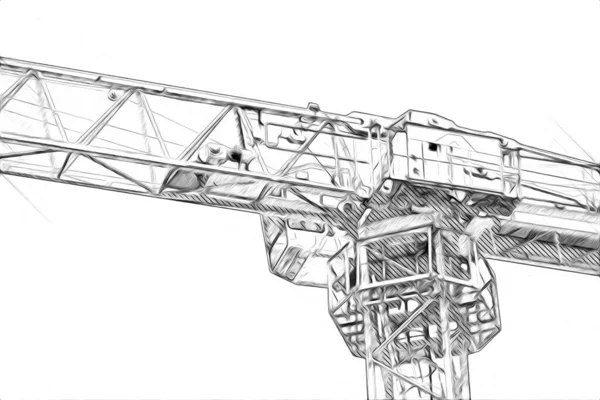 Tower Crane Drawing