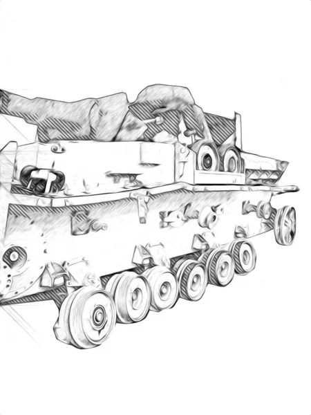 Simple Tank Drawing