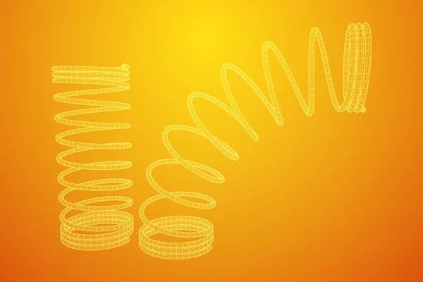 Helical spring Vector Art Stock Images | Depositphotos