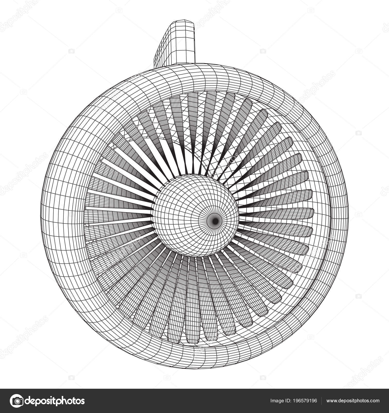 Motor turbo jet vector Vector de stock por ©newb1 196579196