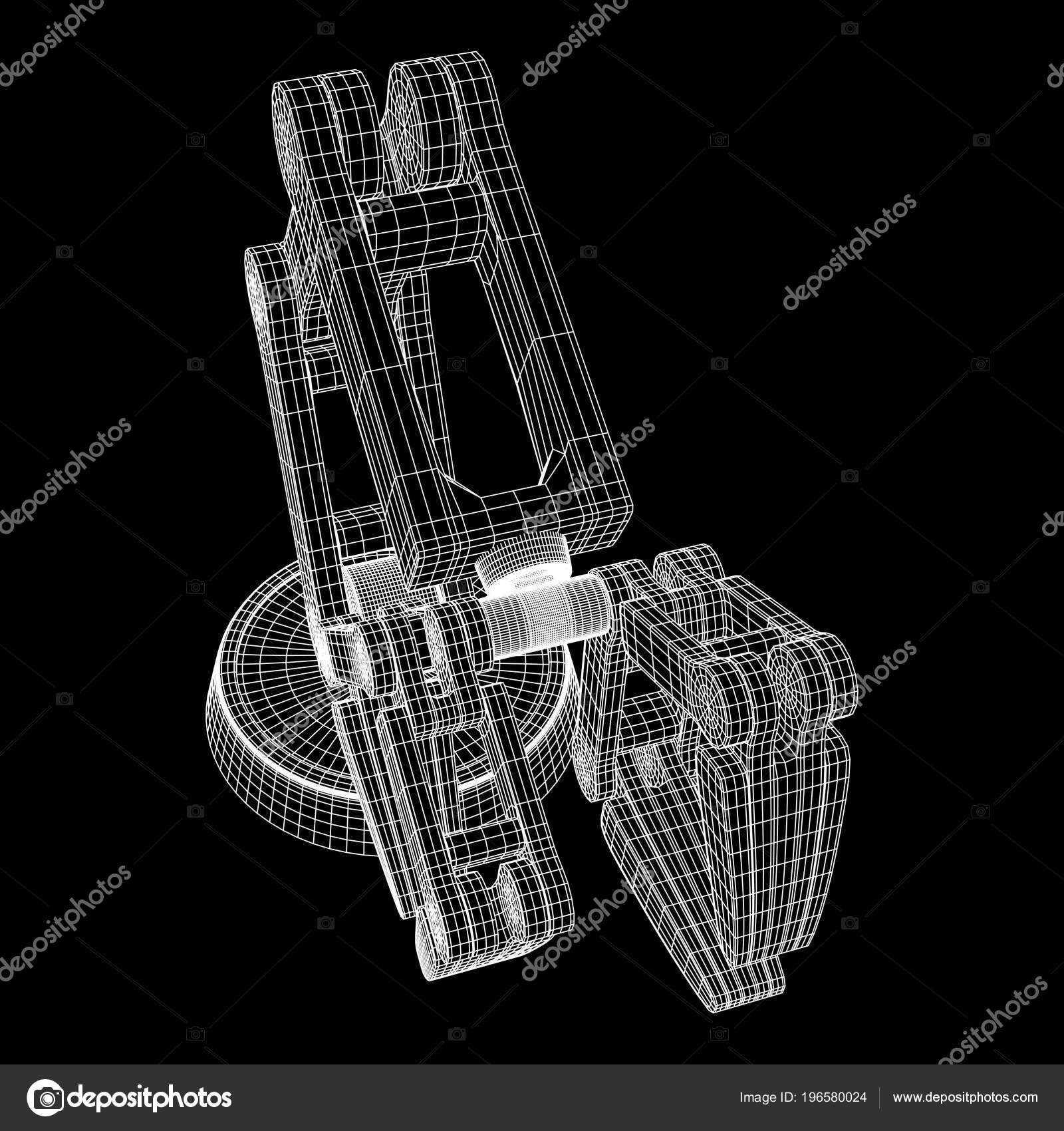 Robotic arm vector Stock Vector by ©newb1 196580024