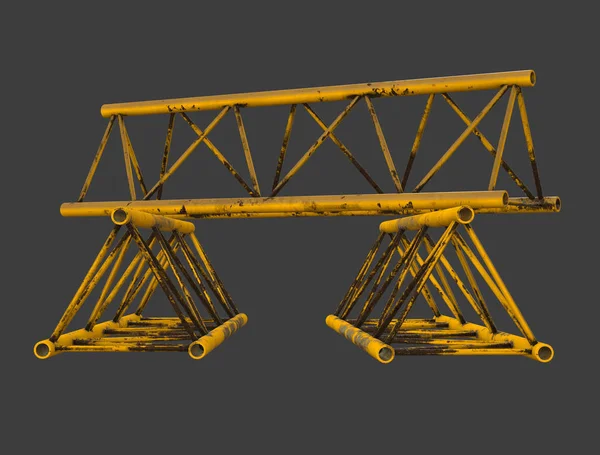 Metal truss girder element Stock Photo by ©newb1 193168642