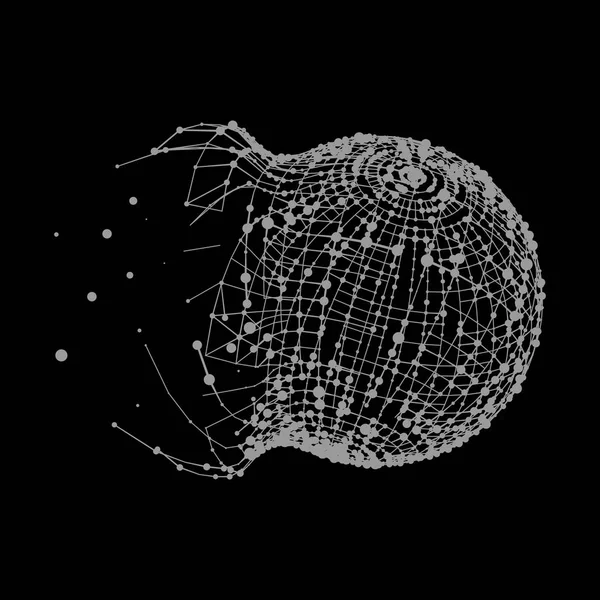 Wire mesh sphere Vector Art Stock Images | Depositphotos