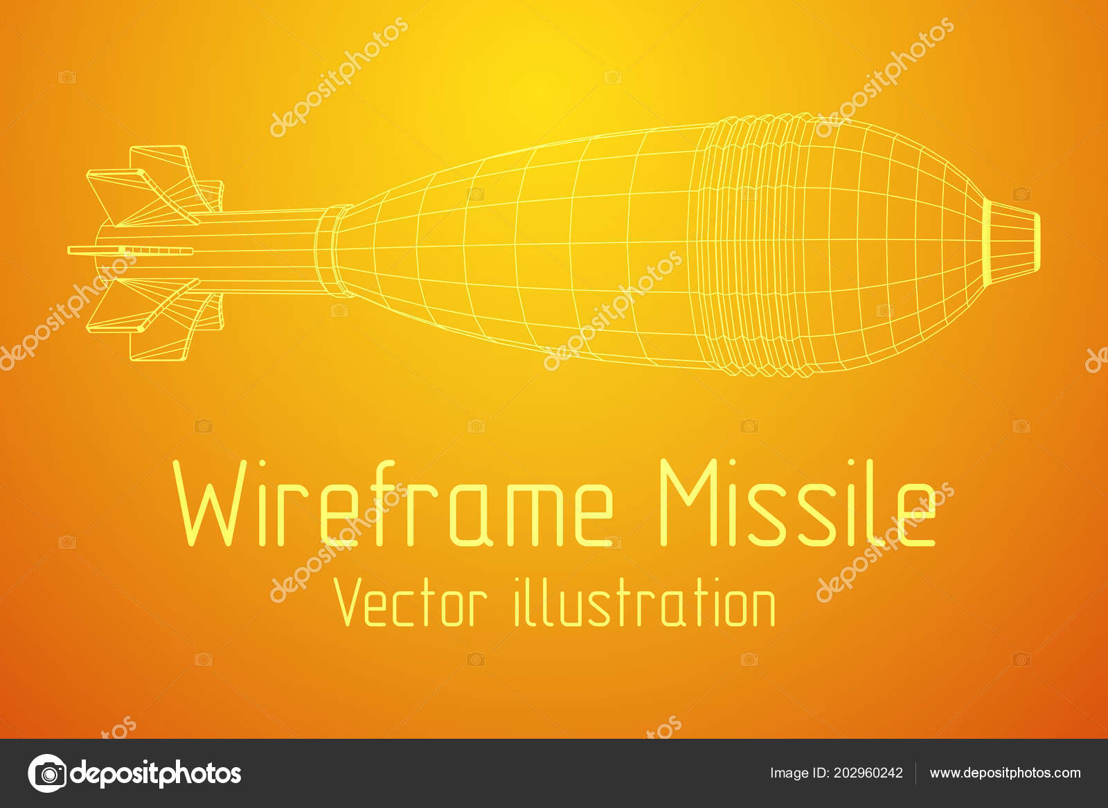 Missile, nuclear bomb vector Stock Vector by ©newb1 202960242