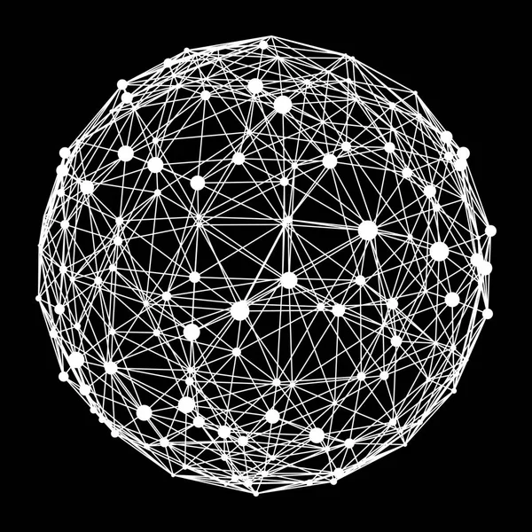 Wire mesh sphere Vector Art Stock Images | Depositphotos