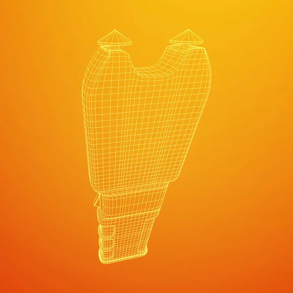 Police electro shocker taser stun gun Stock Vector by ©newb1 230742462