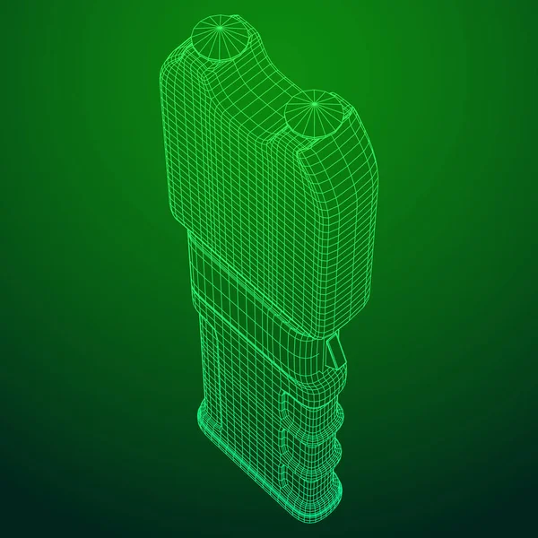 Police electro shocker taser stun gun Stock Vector by ©newb1 227217558