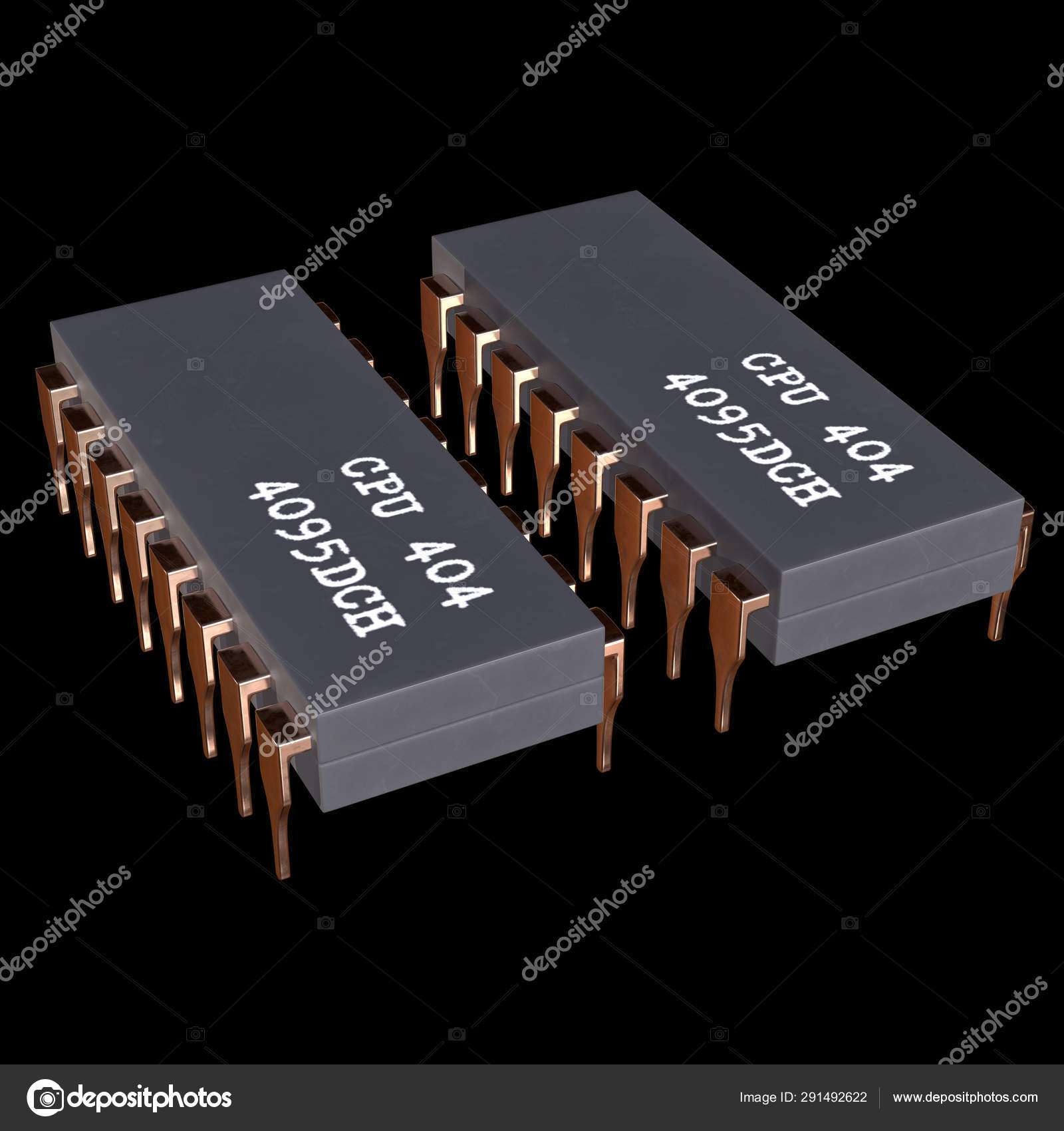 Micro-chip quantum processor — Stock Photo © newb1 #291492622