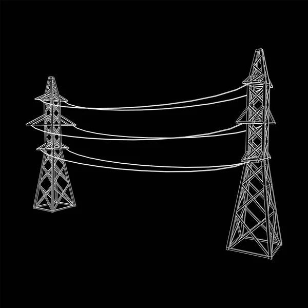 100,000 Transmission line towers Vector Images | Depositphotos