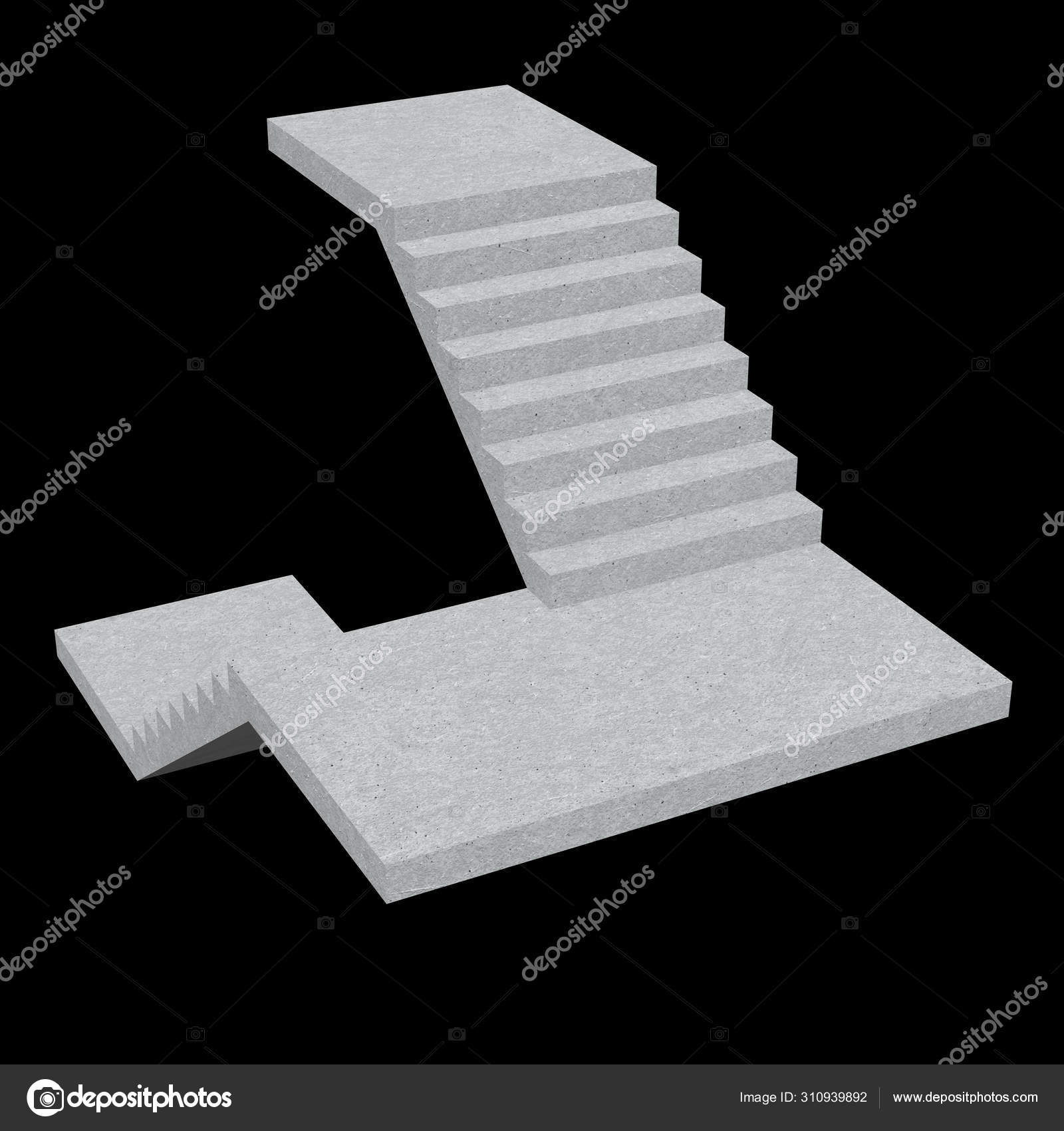 Stairs, interior staircases steps 3d Stock Photo by ©newb1 310939892