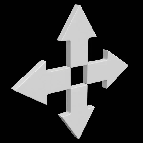 Arrow sign object 3d render Stock Photo by ©newb1 314367358