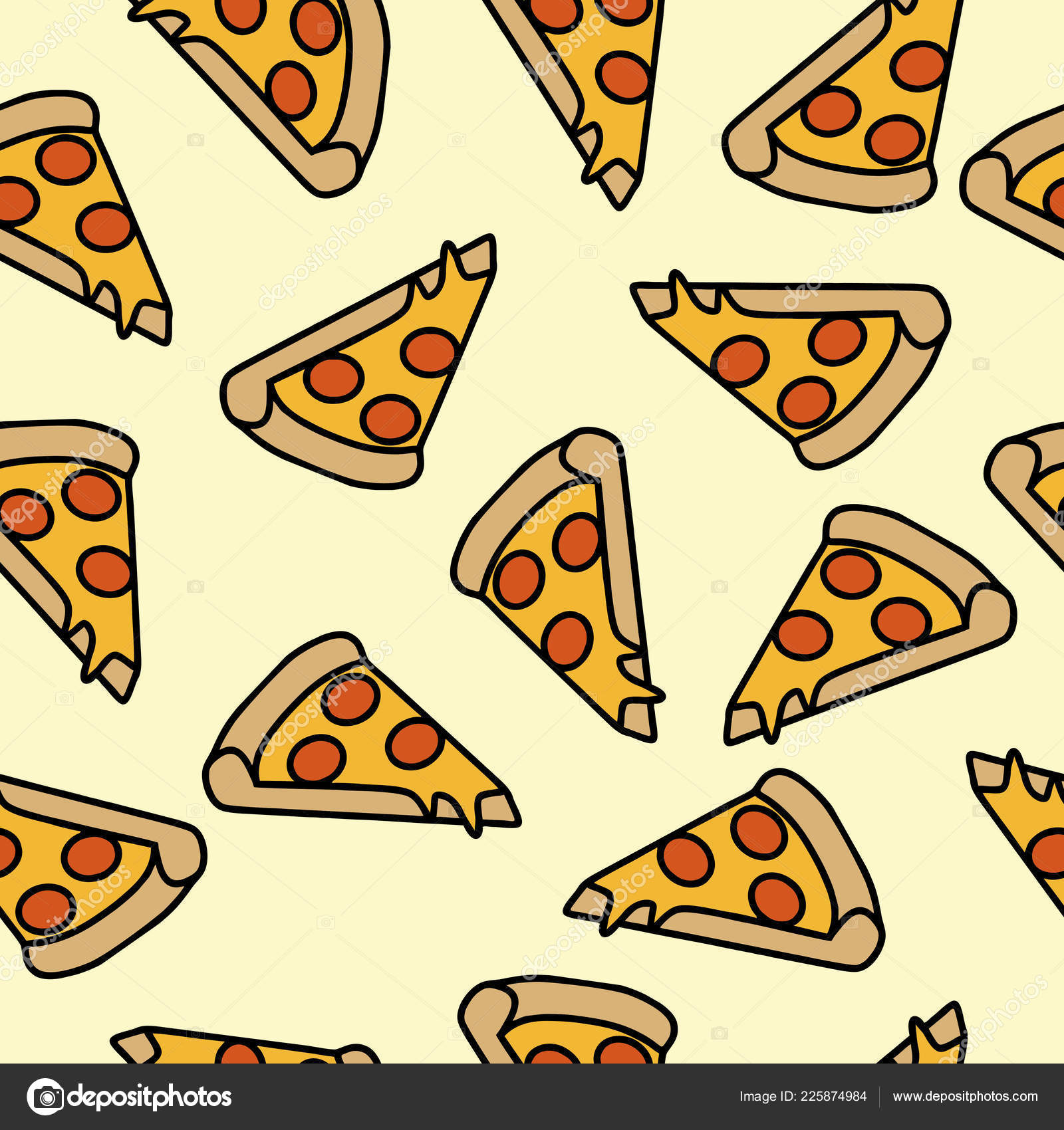 Pizza Slice Pattern