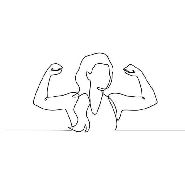 Strong girl Vector Art Stock Images | Depositphotos