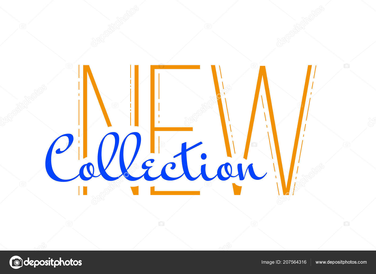 New Collection word type. Stock Vector Image by ©MOQOM #207564316