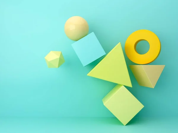 Figuras geometricas 3d fotos de stock, imágenes de Figuras geometricas ...