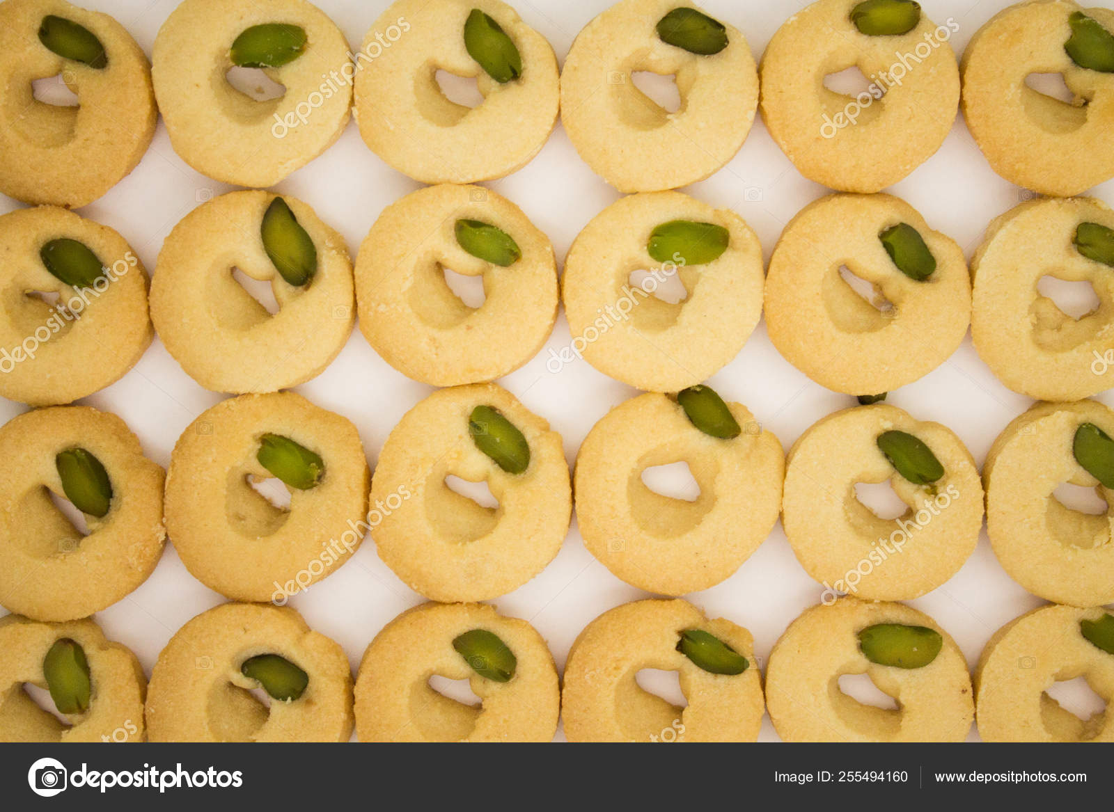 Traditional Arabic Cookies Barazik Maamol Ghraybeh Middle Eastern ...
