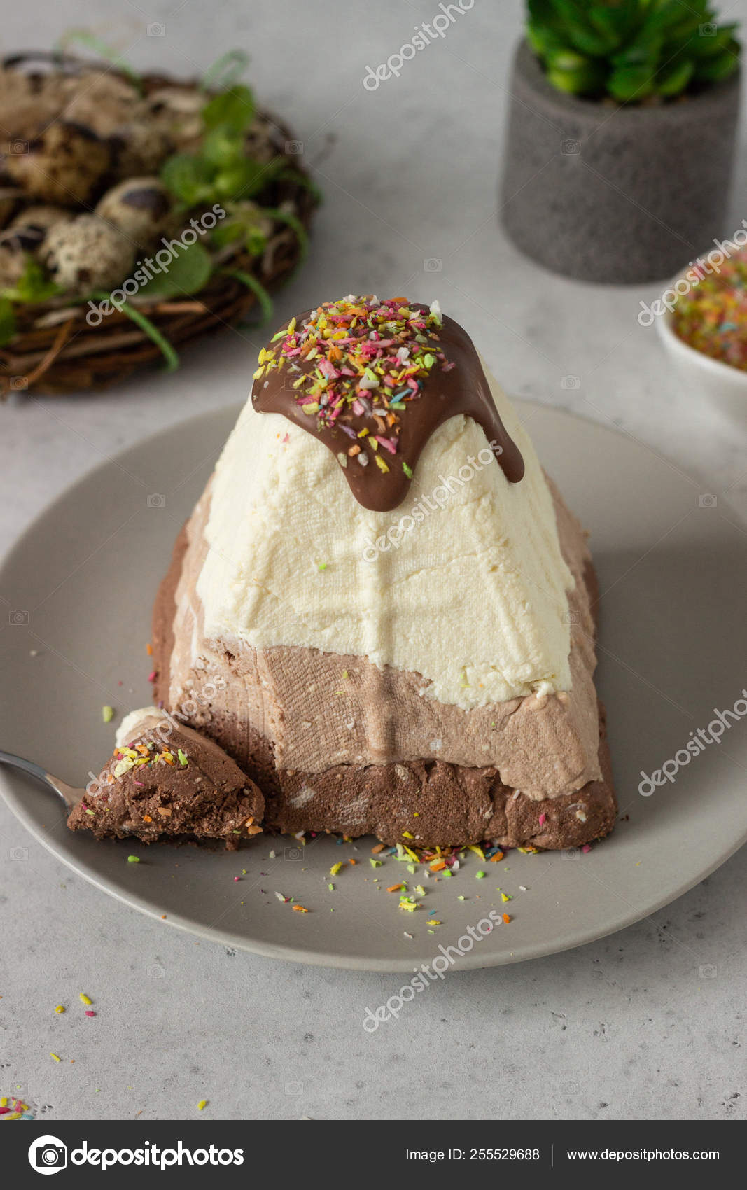 Paskha Pasha Three Types Chocolate Decorated Chocolate Glaze ...