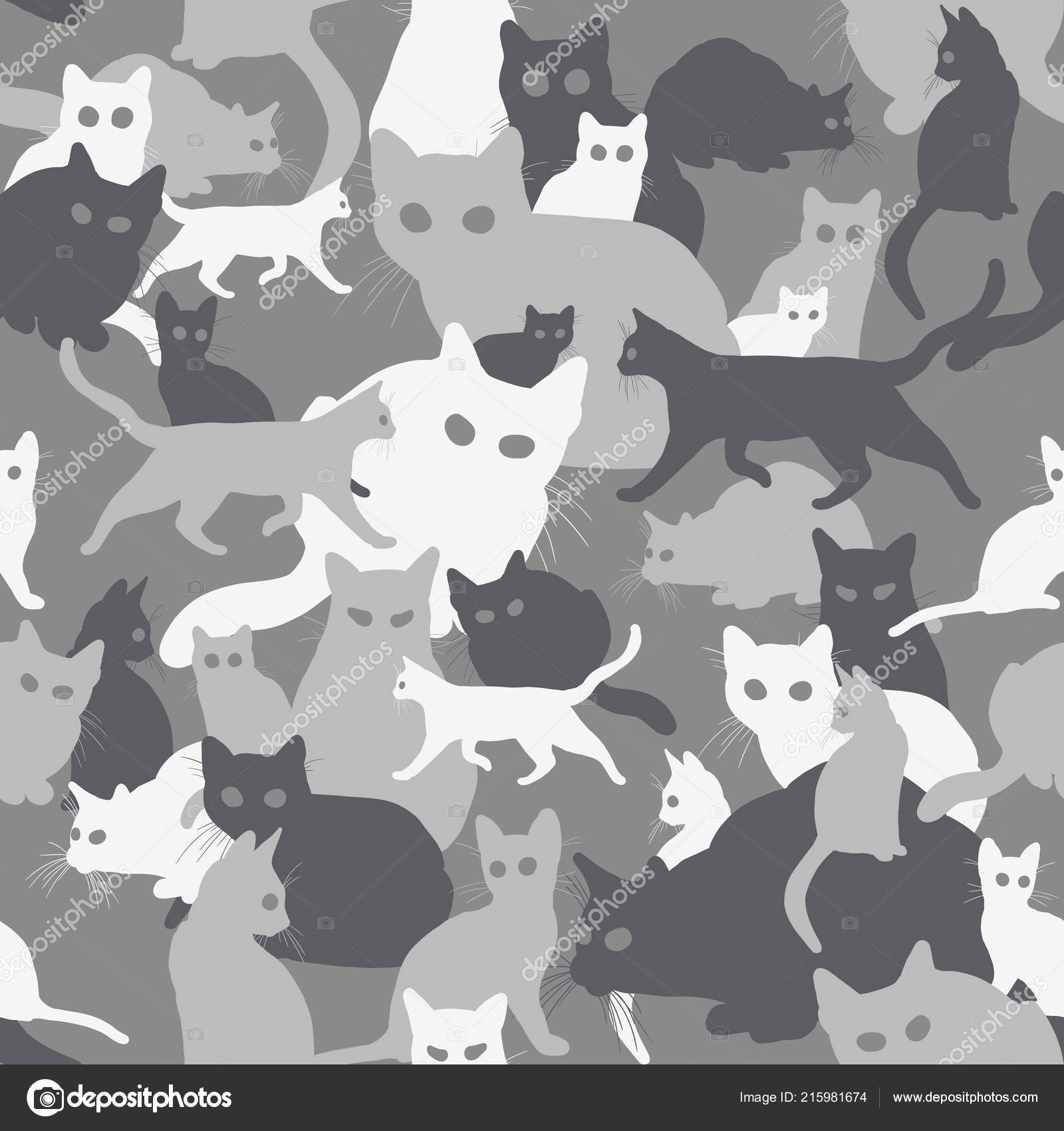Cat Camouflage Pattern
