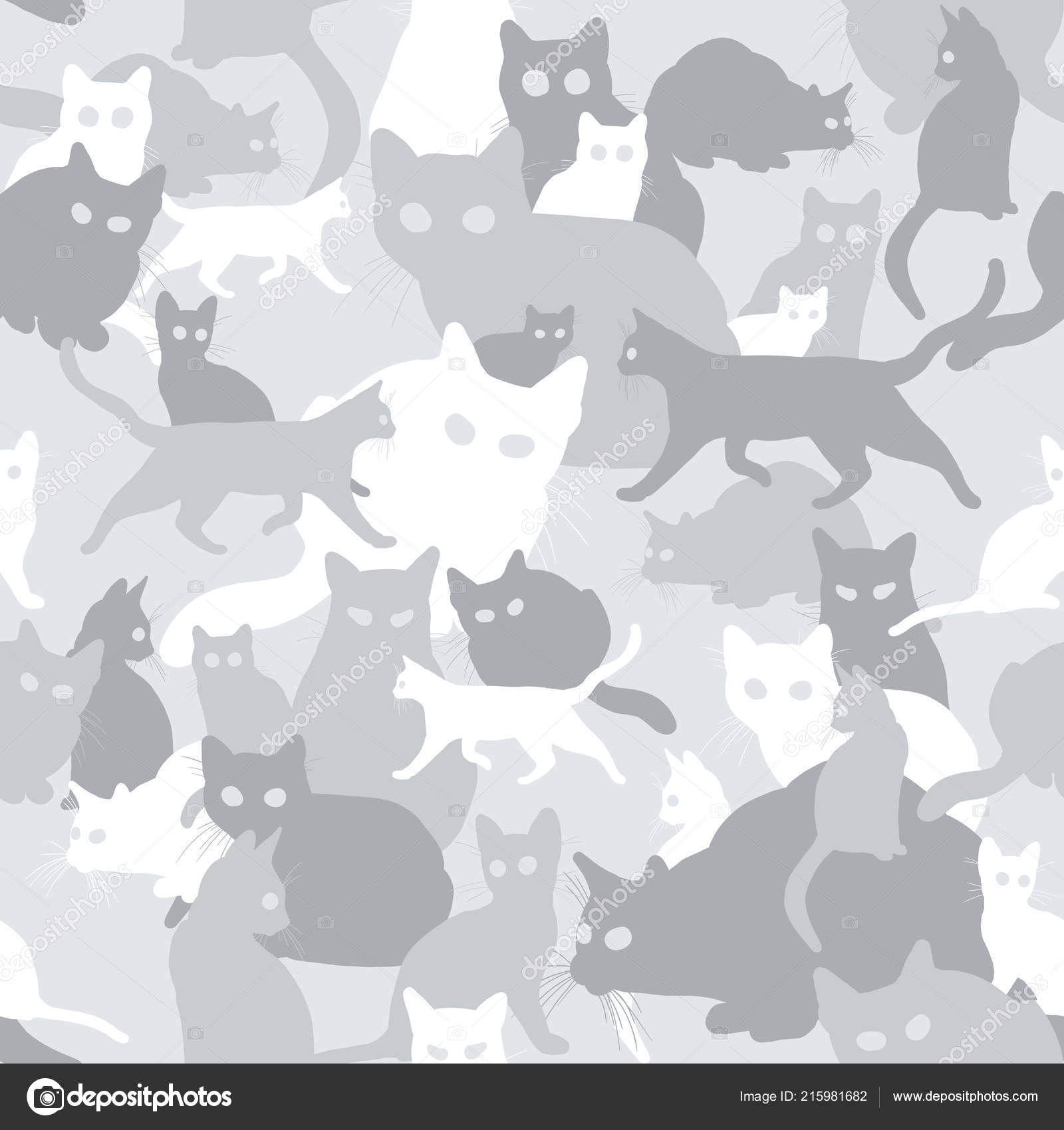 Cat Camouflage Pattern