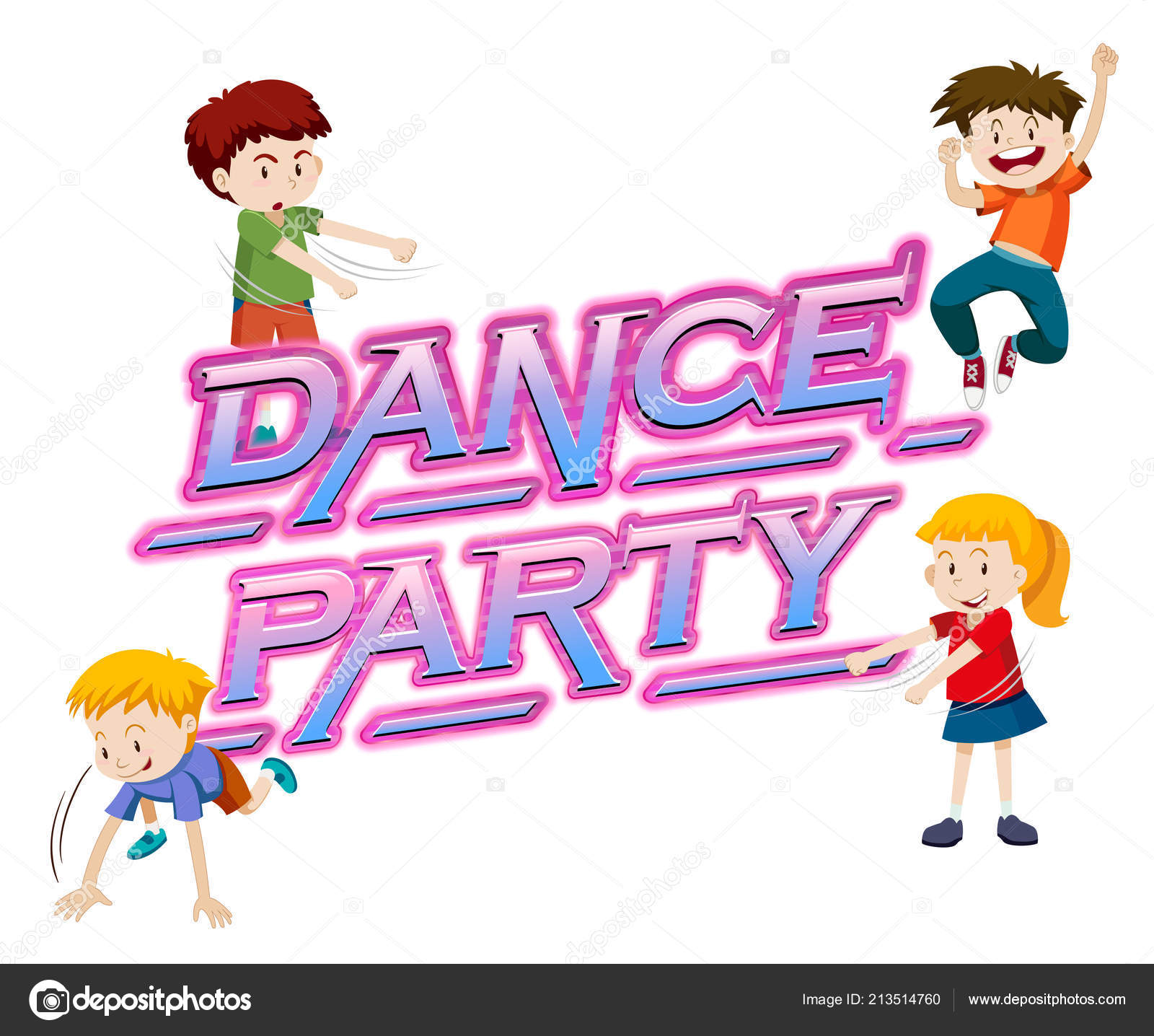 Dance Party Clip Art