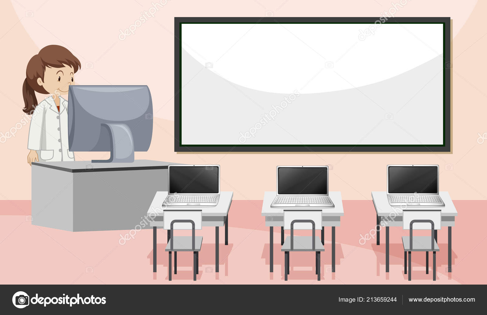 Computerraum Clipart People