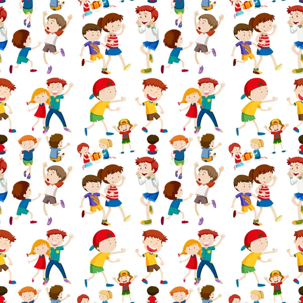 100,000 Kids seamless pattern Vector Images | Depositphotos