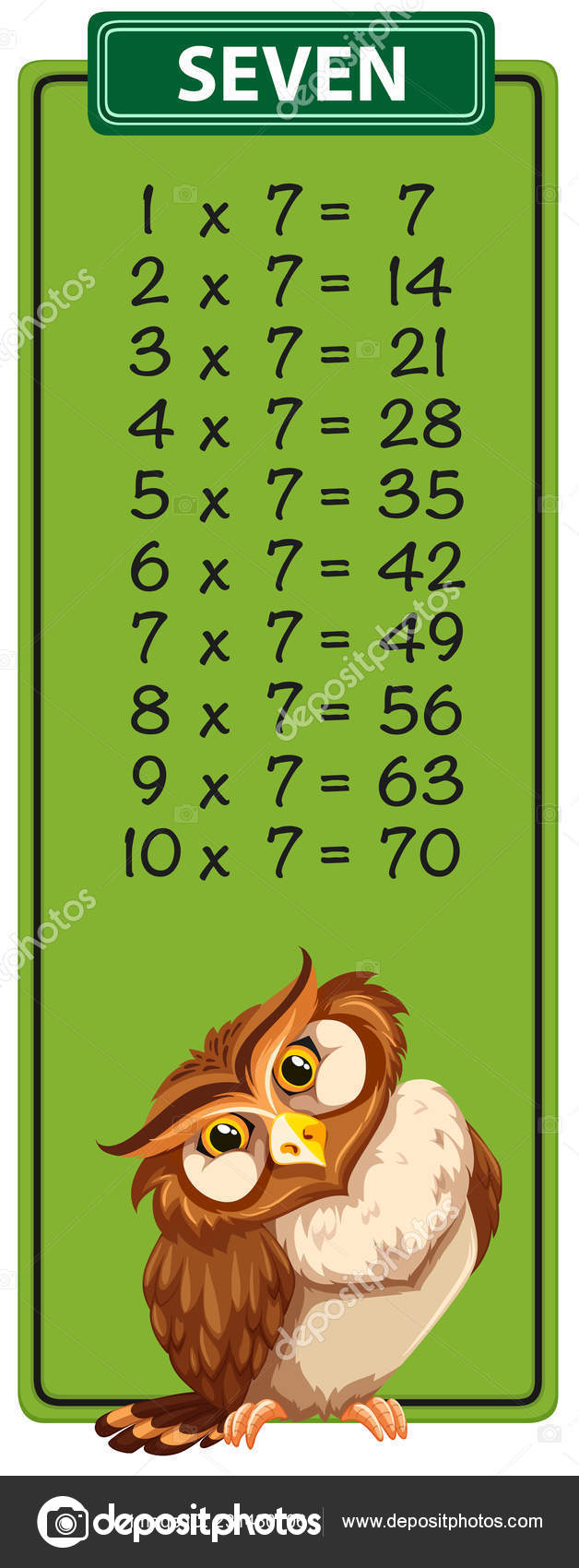 Owl Math Clipart
