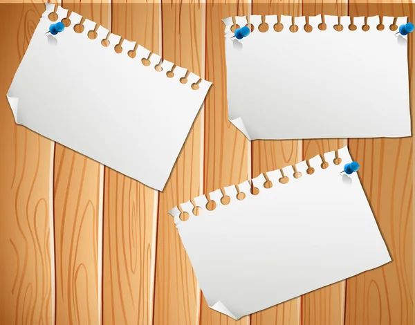 Blank notepad template background Stock Vector by ©blueringmedia 266059218