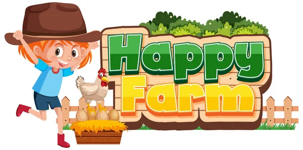 100,000 Happy farmer cartoon Vector Images | Depositphotos