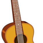 Guitar Cartoon illustration Stock Vector Image by ©Kopirin #64036765