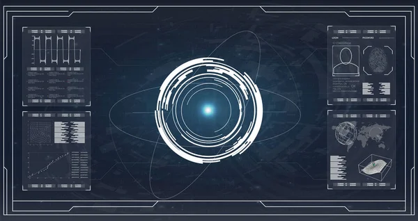 Futuristic Interface Wallpaper Hd