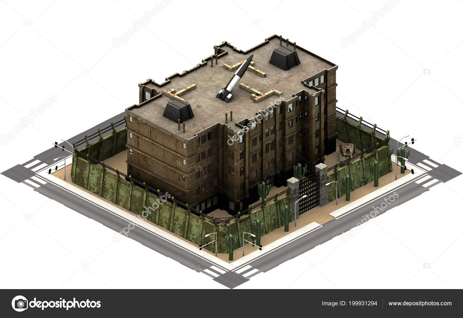 Modern Prison Building