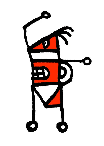 Stickman color rojo Stock Photos, Royalty Free Stickman color rojo ...