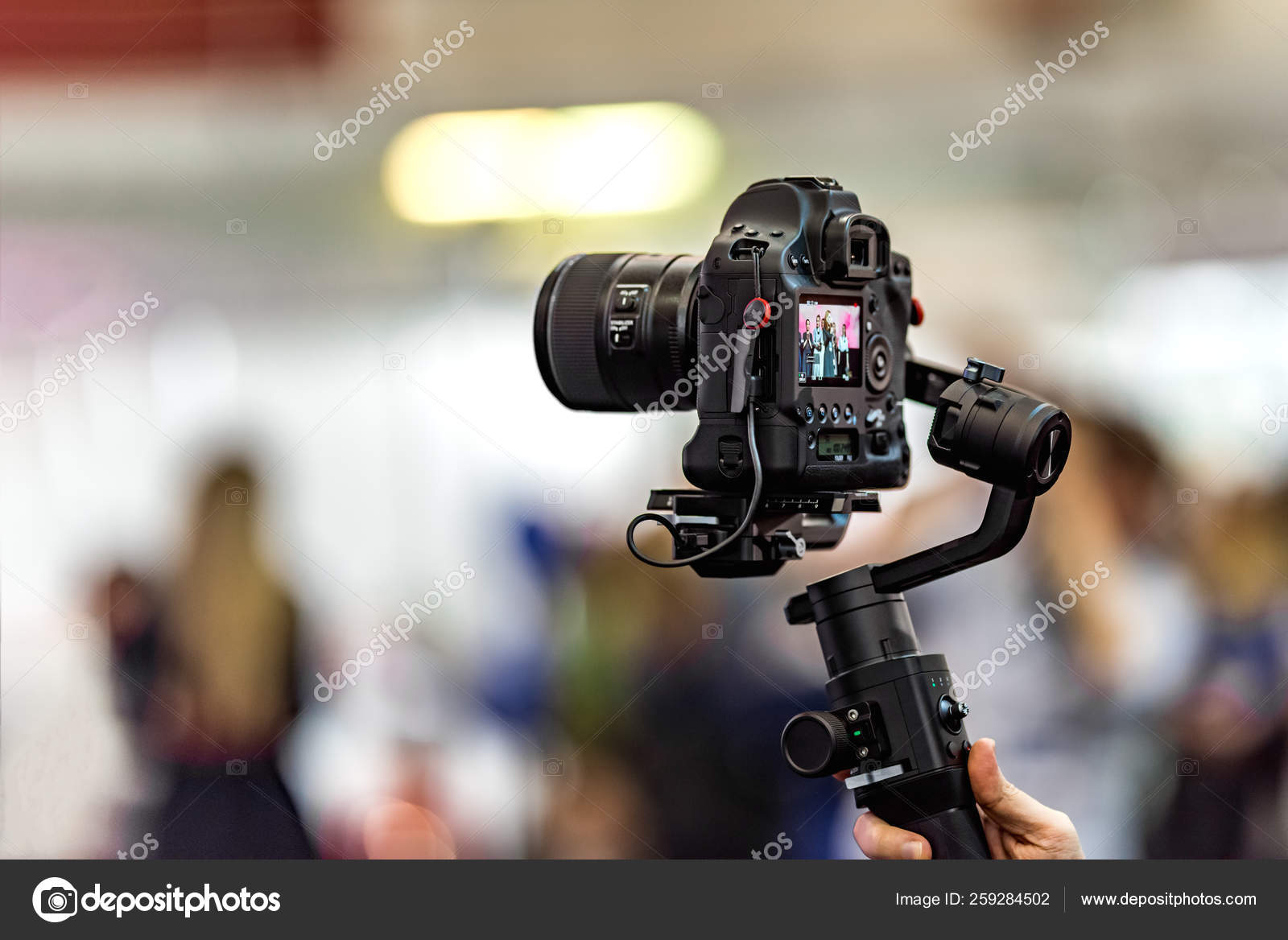 Video shooting with camera — Stock Photo © ustudent #259284502