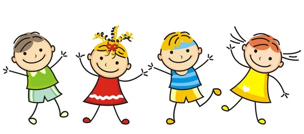 Happy Children Clip Art Free