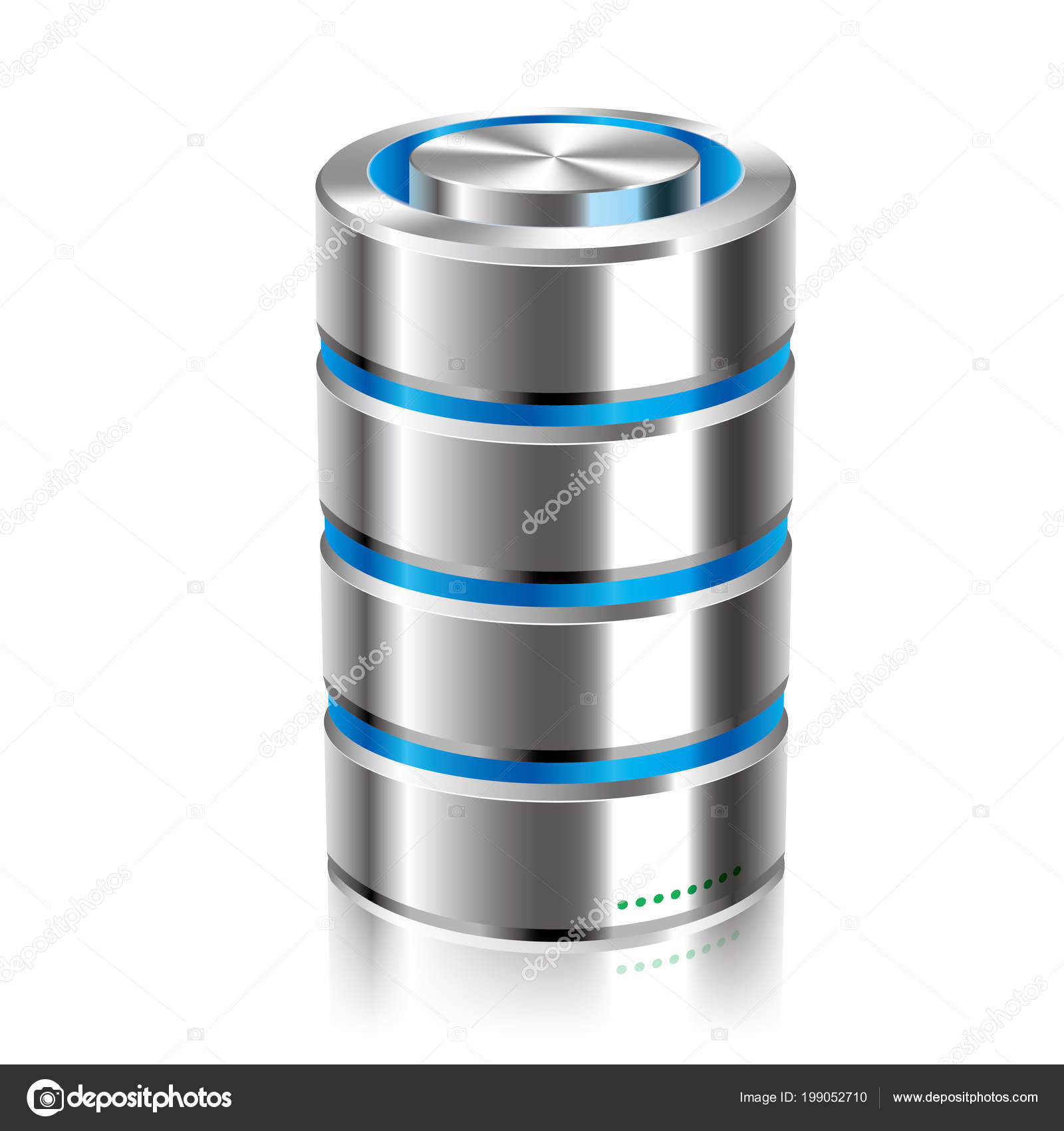 Vector Drawn Hard Disk Drive Isolated White Background Stock Vector ...