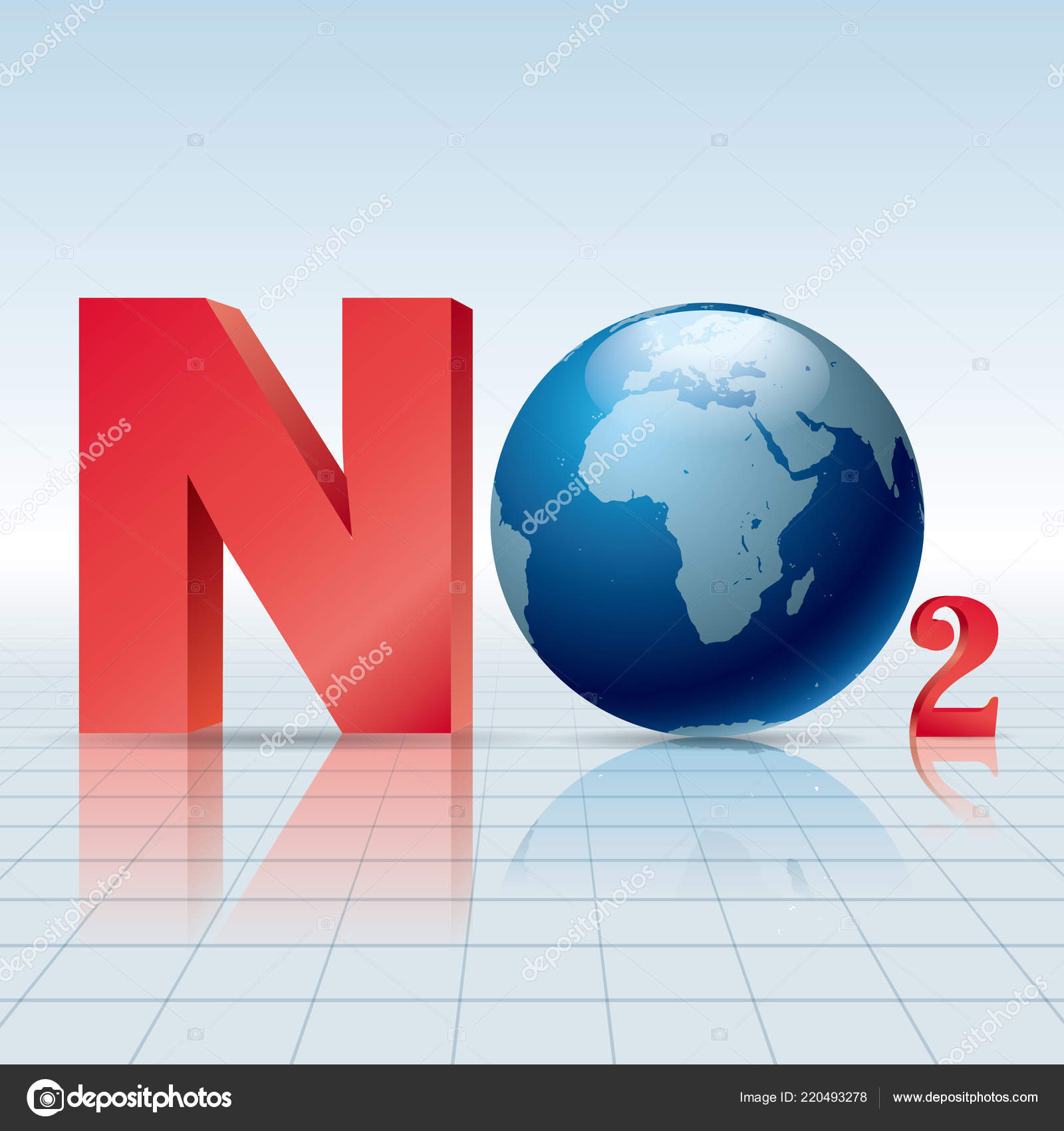 Chemical Molecular Design Background Blue Gradient Stock Vector Image ...