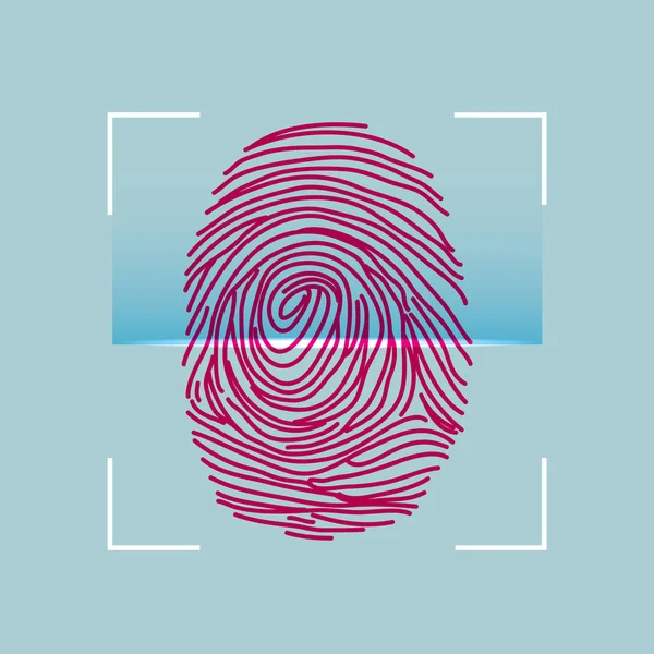 Fingerprint becoming barcode Stock Vector Image by ©Seby87 #39270187