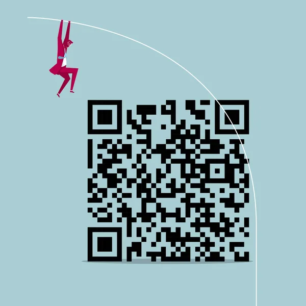 QR Code Scan Barcode to Learn Info on Products — Stock Photo © iqoncept ...