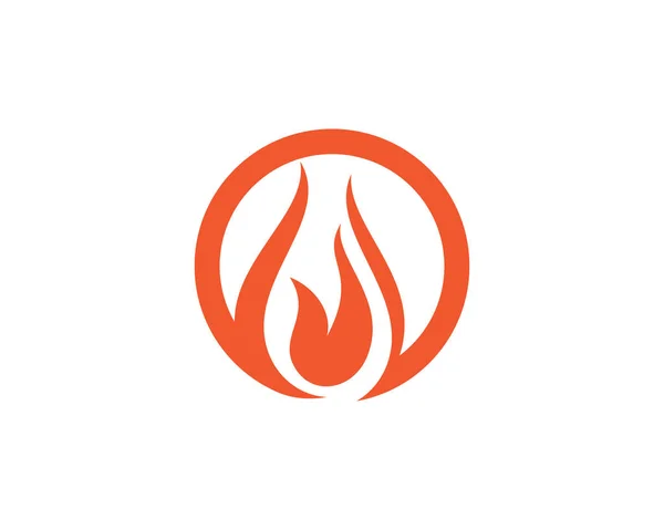 Orange fire logo Stock Vector Image by ©murr-ma #144164261