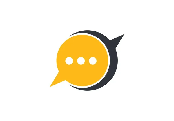 Speech Bubble Icon Logo Template Stock Vector By ©elaelo 189008736