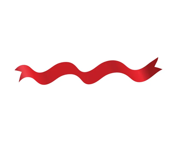 Red ribbon wave Vector Art Stock Images | Depositphotos
