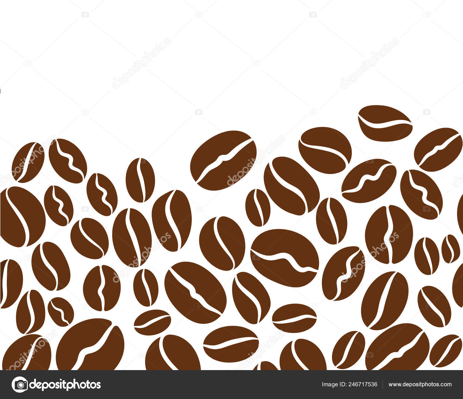 Coffee Bean Icon Vector