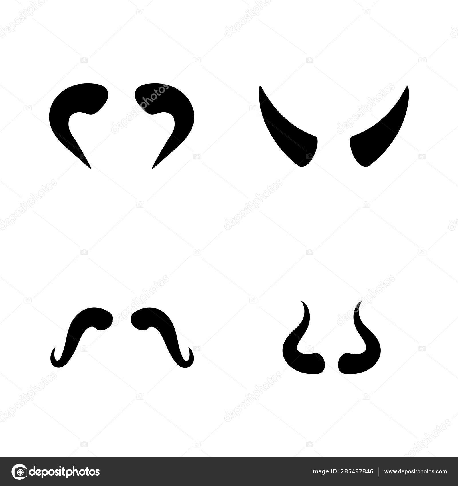 Devil Horn Stencil