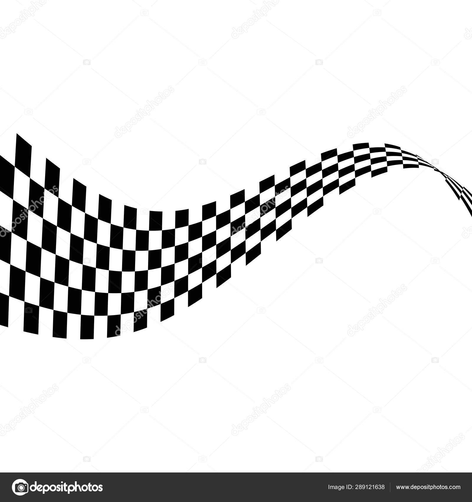 Diseño del icono de bandera de carrera Vector de Stock de ©elaelo 289121638