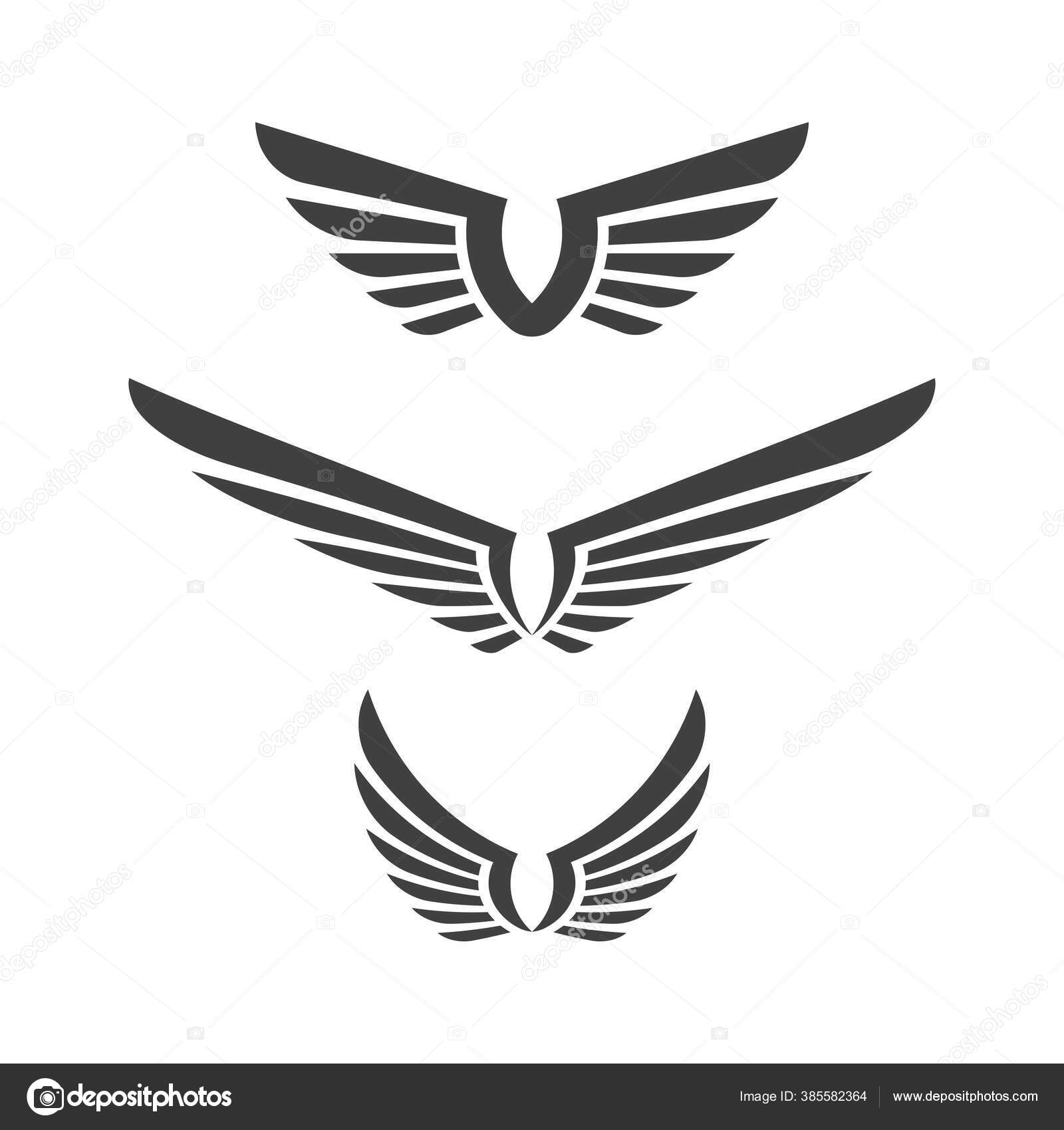 Falcon Wings Vector