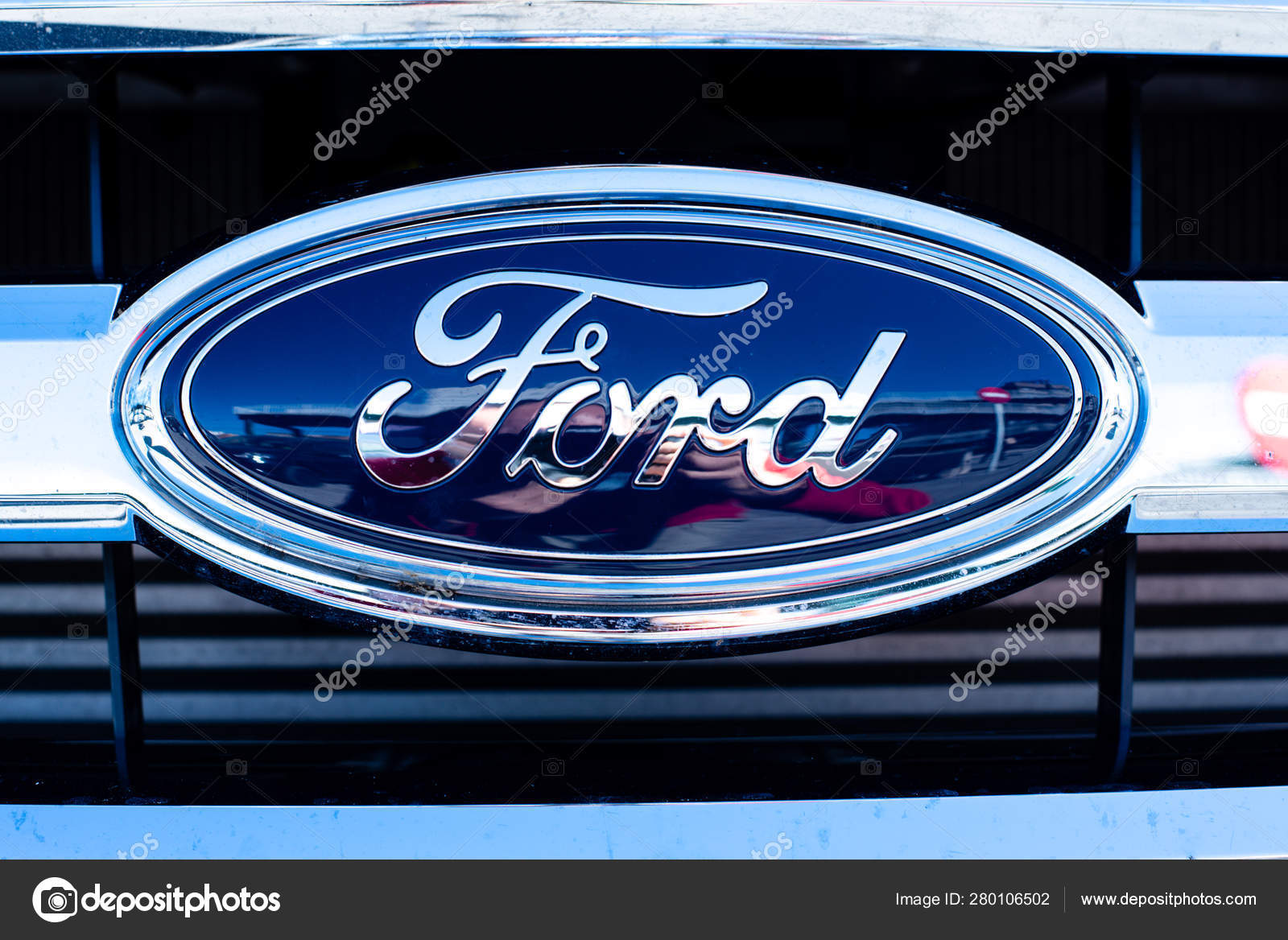 Valencia, Spain - January 13, 2019: Logo of the car manufacturer ...