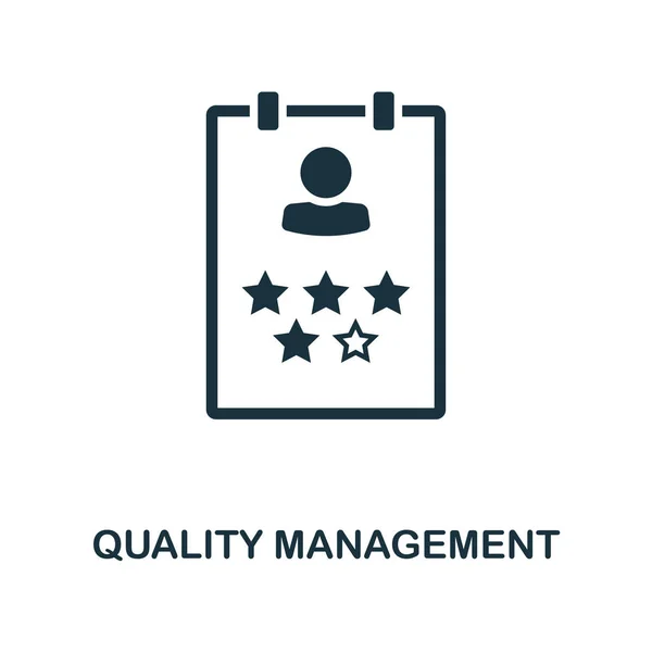 Quality Management Creative Icon Simple Element Illustration Quality ...