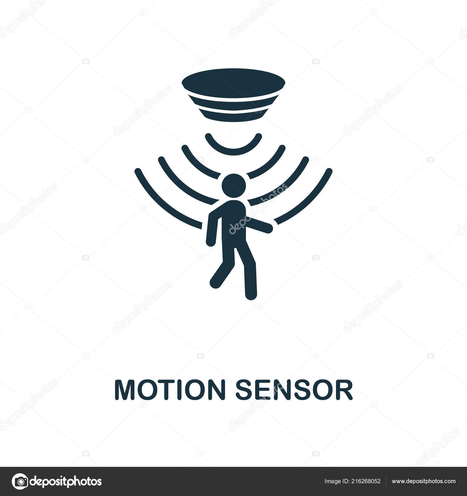 Motion Sensor Icon