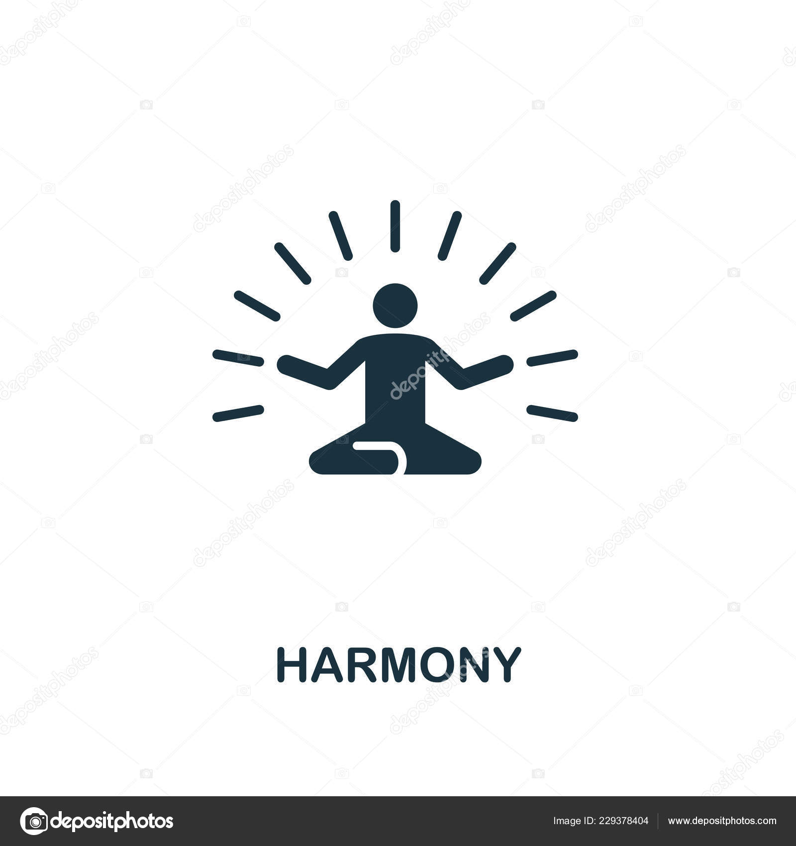 Harmony icon. Premium style design from teamwork icon collection. UI ...
